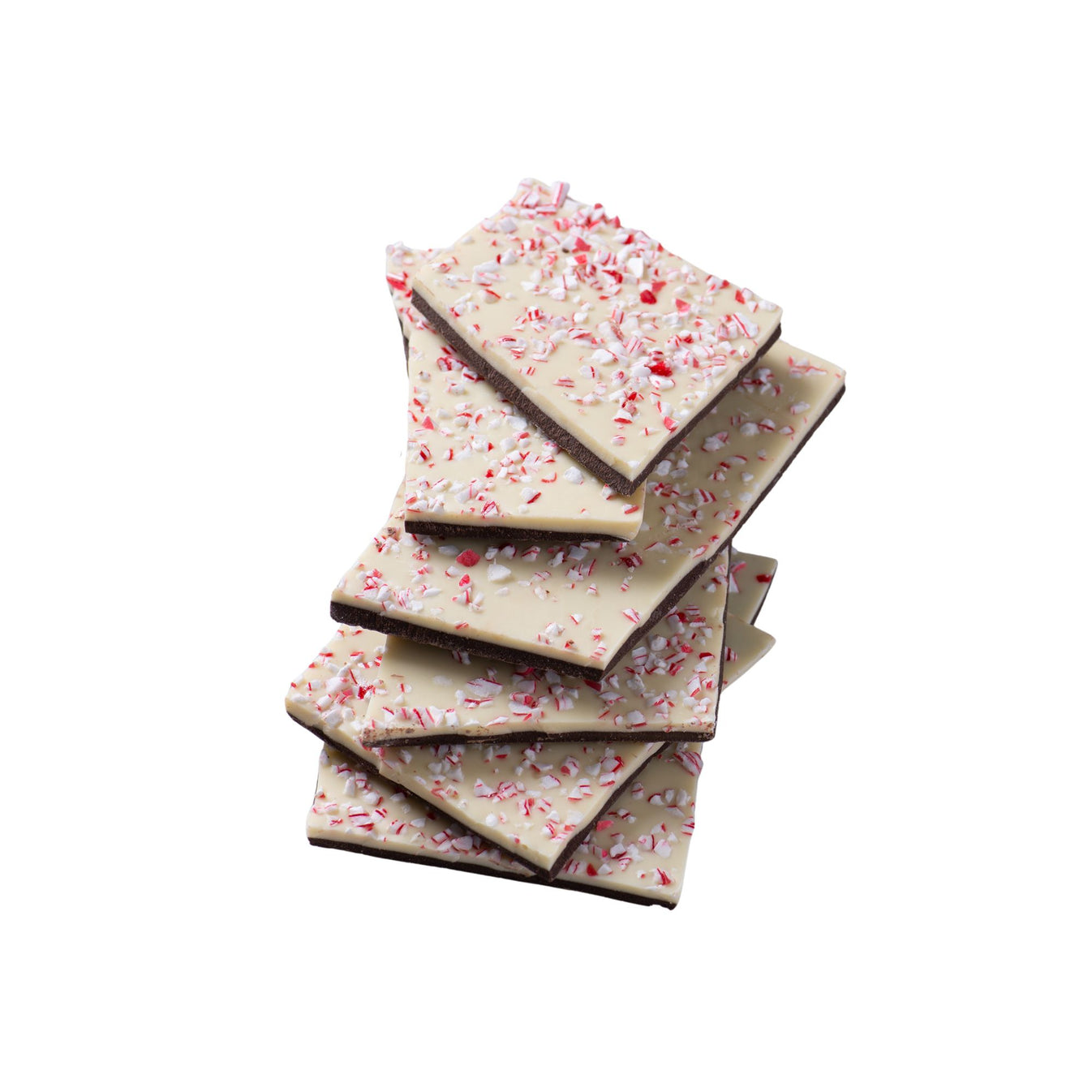 White & Dark Chocolate Peppermint Bark 85g – Galerie au Chocolat